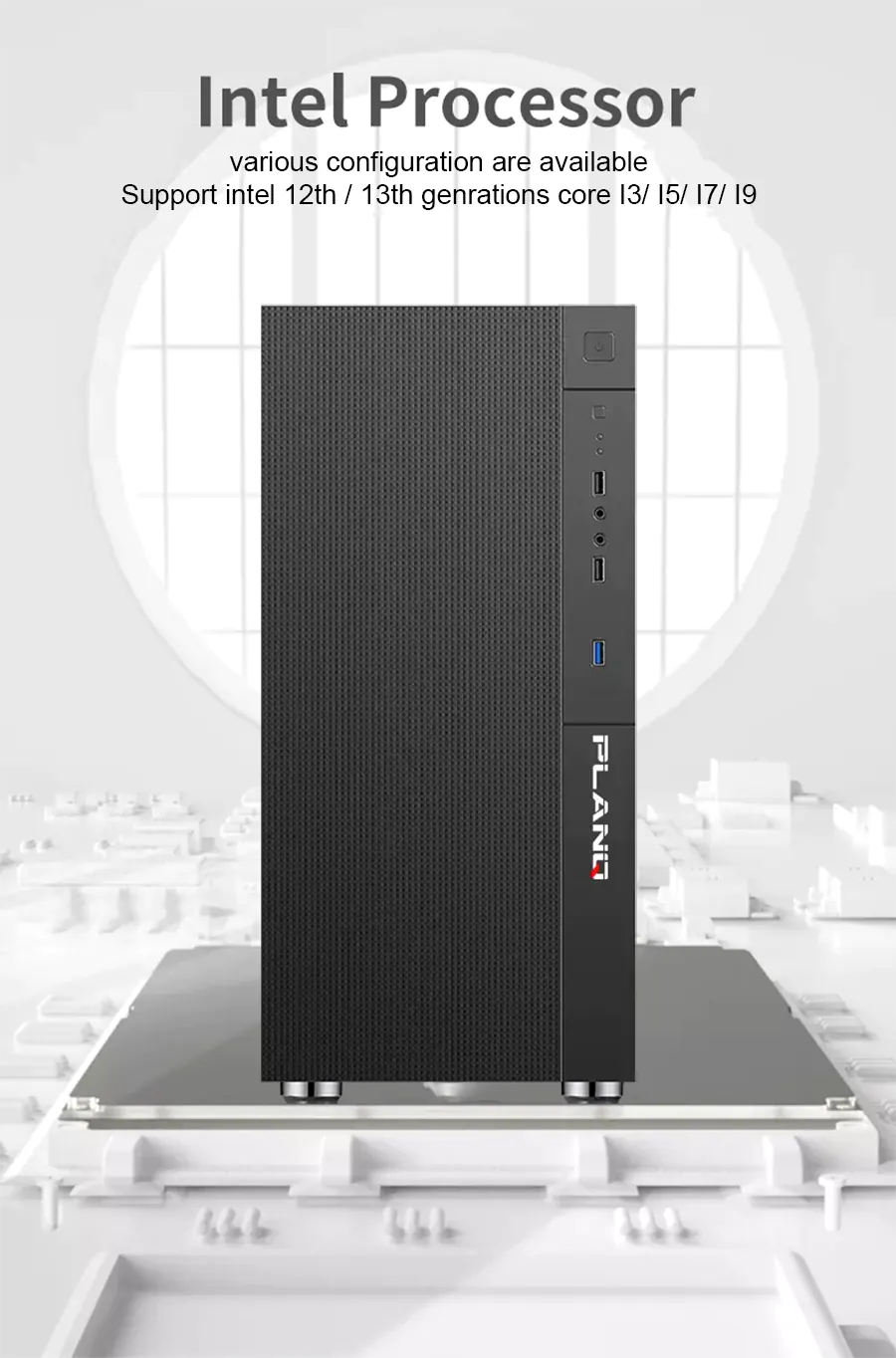 Pro-Desk tower - PLANQ COMPUTER